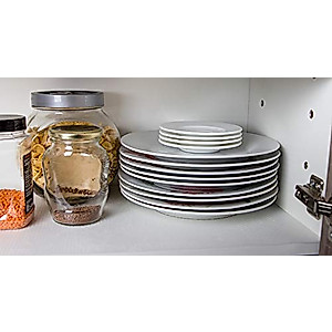 N/A HomePro Shelf Liner 17.5 Inch x 20 FT, EVA Waterproof Non-Slip Kitchen Liner, Cabinet Liner, Drawer Mat for Kitchen Cabinets, Storage, Shelves, Shoe Rack, Washable Refrigerator Mat