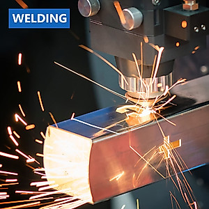 Hiboom Welders Pencil with 12 Pcs Silver Round Refills, Mechanical Pencils Metal Marker with Built-in Sharpener for Pipe Fitter Welder Steel Construction Fabrication Woodworking