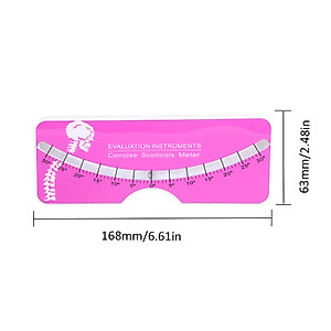 Scoliometer Meter Device 0-30° Measurement For Measuring Spinal Alignments Measure Spine