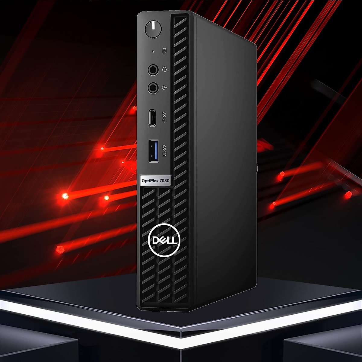 Dell OptiPlex 7080 XE Mini PC Business Desktop, Intel Core i5-10500T Processor, 16GB DDR4 RAM, 512GB PCIe SSD, Wi-Fi 6, Bluetooth 5.1, Ethernet, Windows 11 Pro, Black