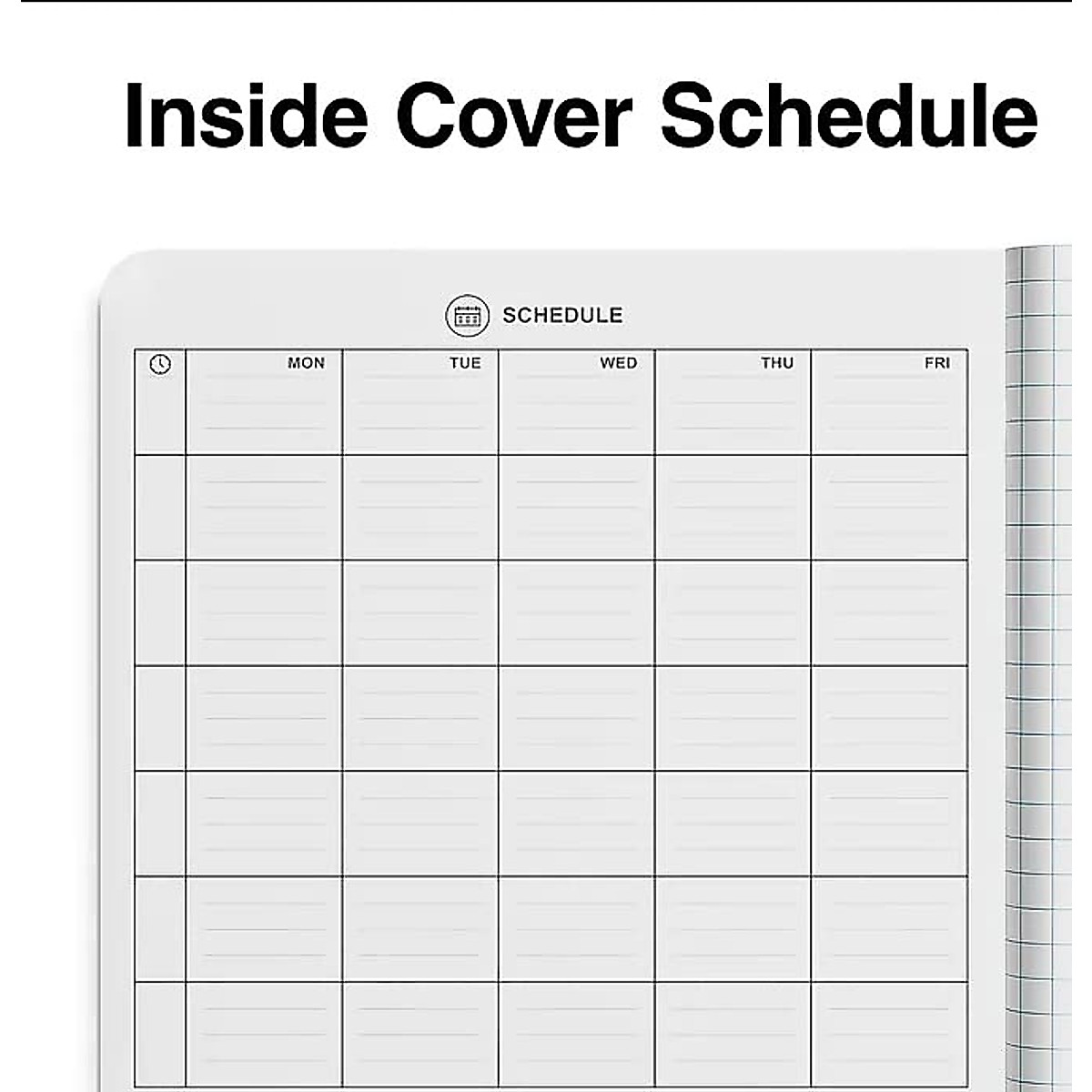 1InTheOffice Composition Notebooks College Ruled, Composition Book, College Ruled Composition Notebook, Assorted Colors 9.75 x 7.5, 4 Pack