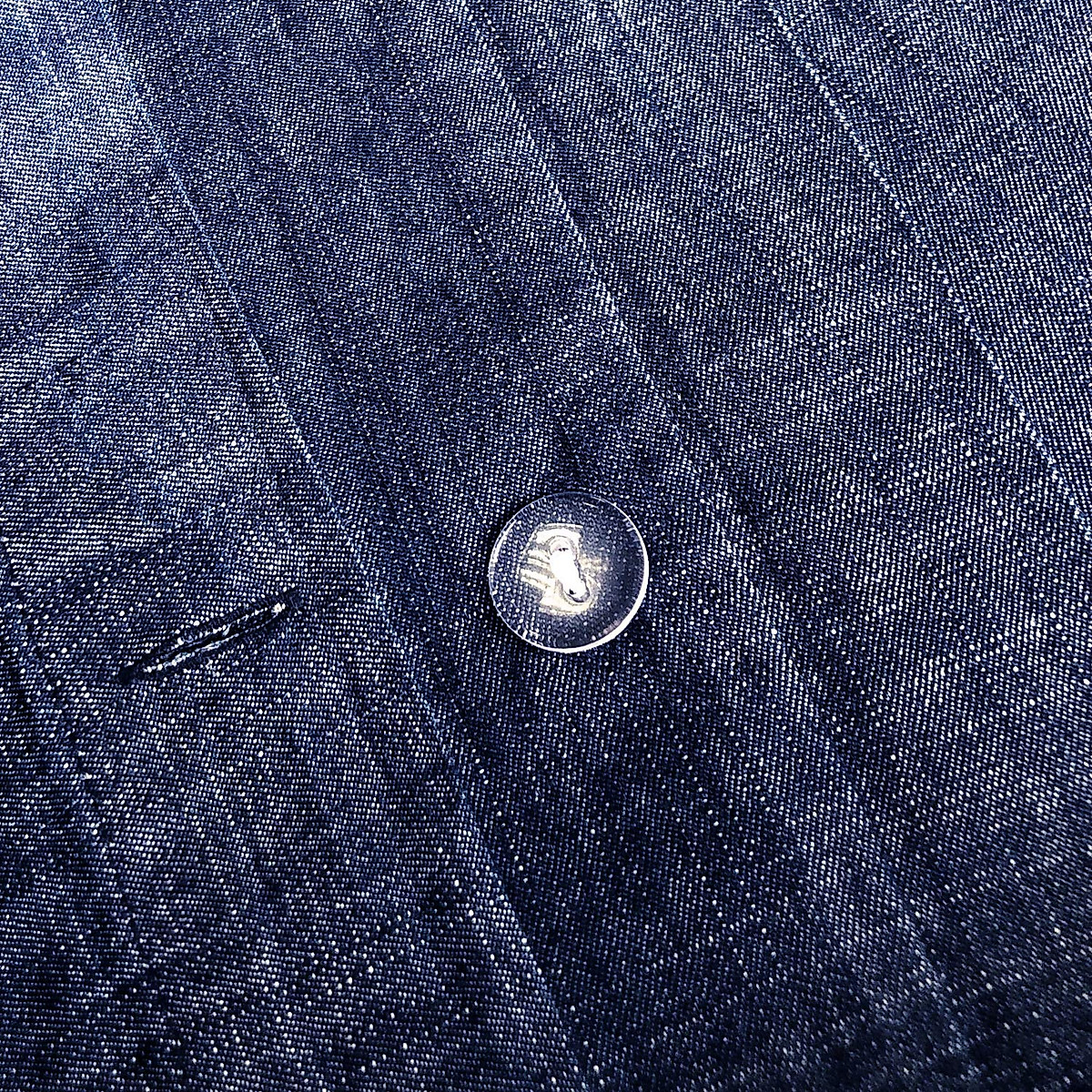 Elegant Life Home Denim Dark Blue Duvet Cover Set 100% Cotton Washed Soft Bedding with Button Closure Corner Ties - California King Size