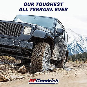 BFGoodrich All Terrain T/A KO2 Radial Car Tire for Light Trucks, SUVs, and Crossovers,LT265/65R17/E 120/117S