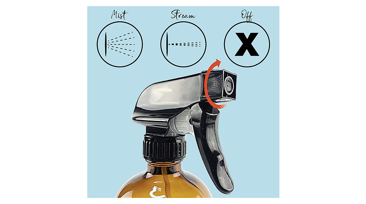 SAVVY PLANET Replacement Trigger Spray Nozzles for 8oz/16oz Bottles