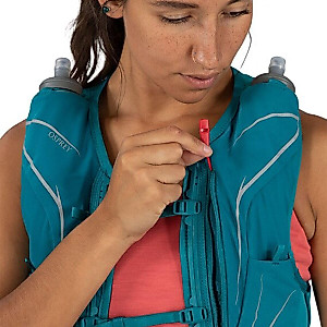 Osprey Dyna LT Women's Running Hydration Vest with Hydraulics Soft Flasks, Verdigris Green, Medium