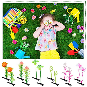 30 Pcs Mixed Style Hair Clips for Women & Girls - Bean Sprout, Flower, Grass, Butterfly Hairpins & Barrettes - Great for School, Home, Party, Christmas