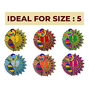 Craftsman Krishna janmashatmi Laddu Gopal Dresses 1 Pc Bal Gopal Kanha ji Poshak with Accessories & Hair Thakurji Handmade Dress for Krishna Janmashtmi Home and Temple (Size 5)