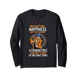 Funny Bass Fisherman Fishing for bass Bass Whisperer gift Long Sleeve T-Shirt