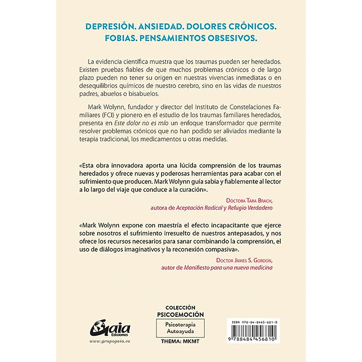 Este dolor no es mío: Identifica y resuelve los traumas familiares heredados (Spanish Edition)