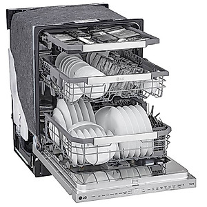 LG LDPS6762S 44 dBA Stainless Steel Top Control Smart Dishwasher