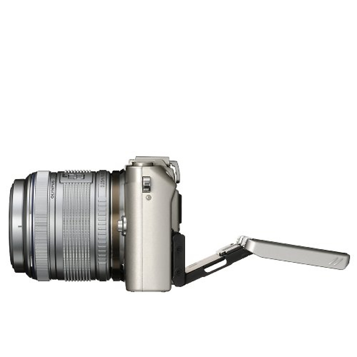 Olympus Mirrorless SLR E-PL6 with M Zuiko Digital 14-42mm Lens (Silver) - International Version