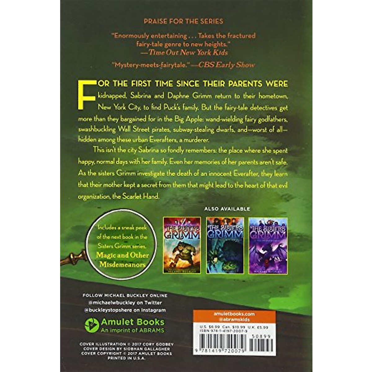 Once Upon a Crime (The Sisters Grimm #4) (Volume 4) (Sisters Grimm, The, 4)