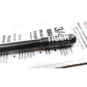 Everhardt TSM2-B 3/4 Wave 2 ft Fiberglass œSuper Flex CB Radio Antenna - Black