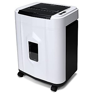 Aurora AU120MB 120-Sheet Auto Feed High Security Micro-Cut Paper Shredder / 30 Minutes (White/Black)
