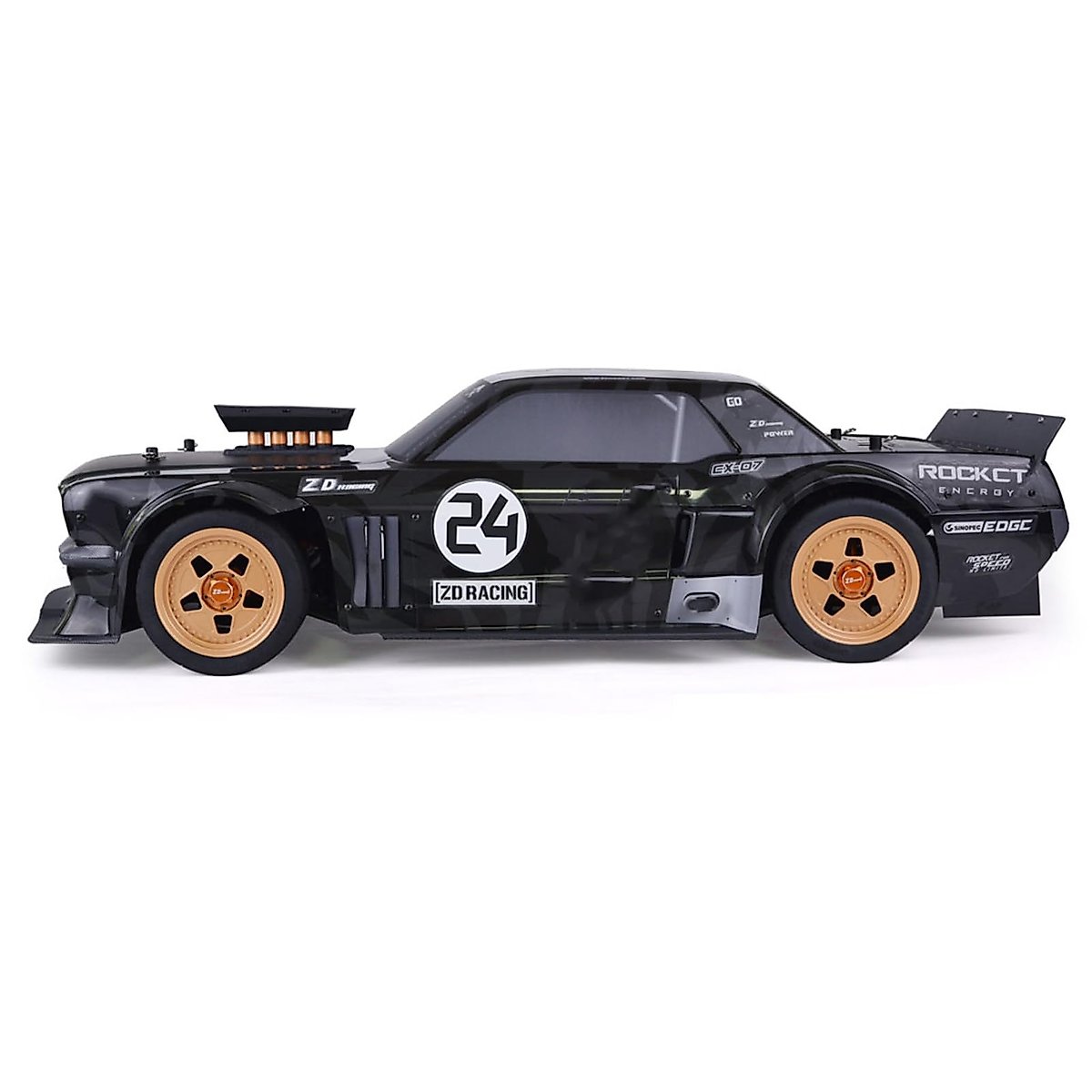 GoolRC ZD Racing Remote Control Car, 1:7 Scale, 70km/h 4WD Hypercar with 4282 2000KV Brushless Motor, 2.4G Remote Control, EU and US Plug Options