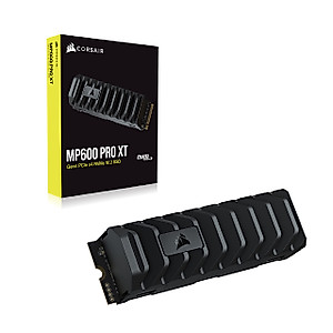 CORSAIR MP600 PRO XT Gen4 PCIe x4 NVMe M.2 SSD – High-Density TLC NAND – Aluminum Heatspreader – M.2 2280 Form-Factor