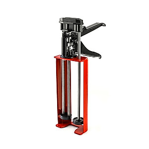 QWORK Epoxy Gun 400 mL/13.5 fl oz (1:1 Mix Ratio) Caulking Gun Effortless Silicone Sealant Caulk Gun, Dual Component Applicator for Panel Bond Gun