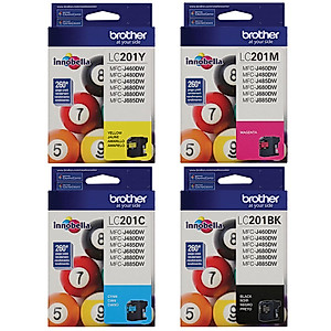 Brother MFC-J480DW Black/Cyan/Magenta/Yellow Original Ink Standard Yield (260 Yield)