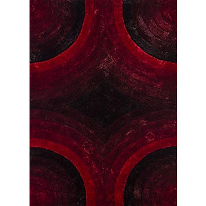 United Weavers of America Finesse Astral 1'10" x 3' Rug, Red