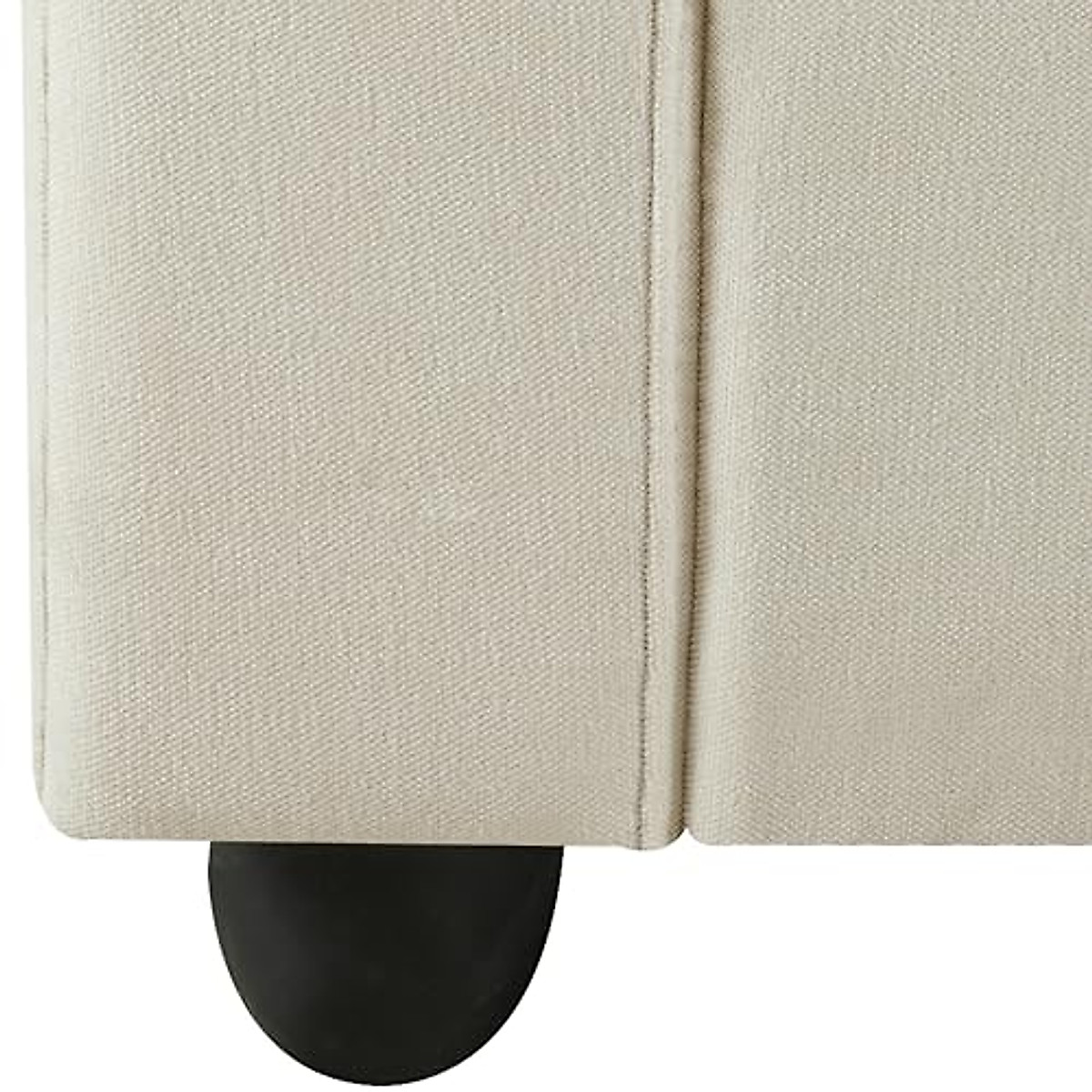 Oversized Modular Cushions Sectional Sofa Couch with Movable Ottoman ,L-Shaped Corner Low Back Deep Seat Spacious Sectional & Couch Convertible Sleeper Sofabed for House Apartment Living Room Sets