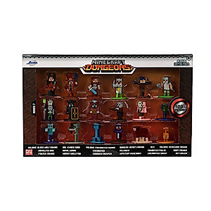 MINECRAFT DUNGEONS NANO METALFIGS 18 PK W7