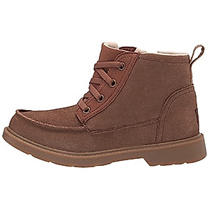UGG K CHELHAM Weather Fashion Boot, Walnut Suede, 4 US Unisex Big Kid