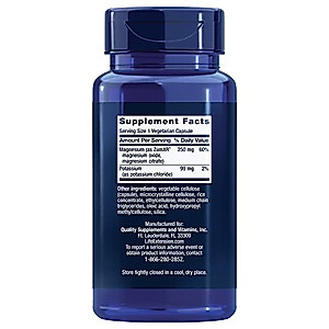 Life Extension Potassium with Extend-Release Magnesium – For Blood Pressure & Vascular, Bone Health – Promotes Cardiovascular Health - Gluten-Free – Non-GMO – 60 Vegetarian Capsules