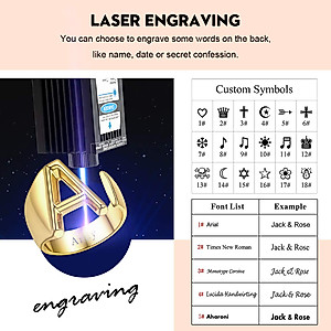 FindChic Custom Name Ring, Personalized Initial Ring, Letter C Statement Cuff Rings for Women Alphabet Knuckle Ring Engravable 18K Gold Plated Resizable Fashion Jewelry Gift