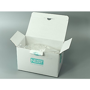 NEST Scientific 605601 Polypropylene Microcentrifuge Tube, Sterile, Conical, Lock Cap, 0.6 mL, Clear, 50 per Bag, 750 per Pack, 7500 per Case (Pack of 7500)