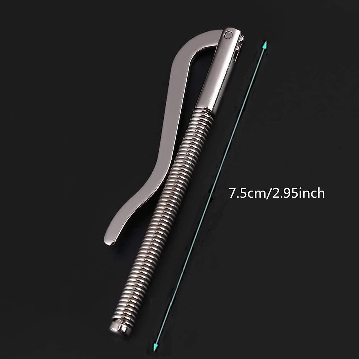 Wallet Spring Clip Insert Bar Replacement 5pcs Non Deformation Money Spring Clip Tool for Bifold Leather Wallet Purse Credit Card Holder