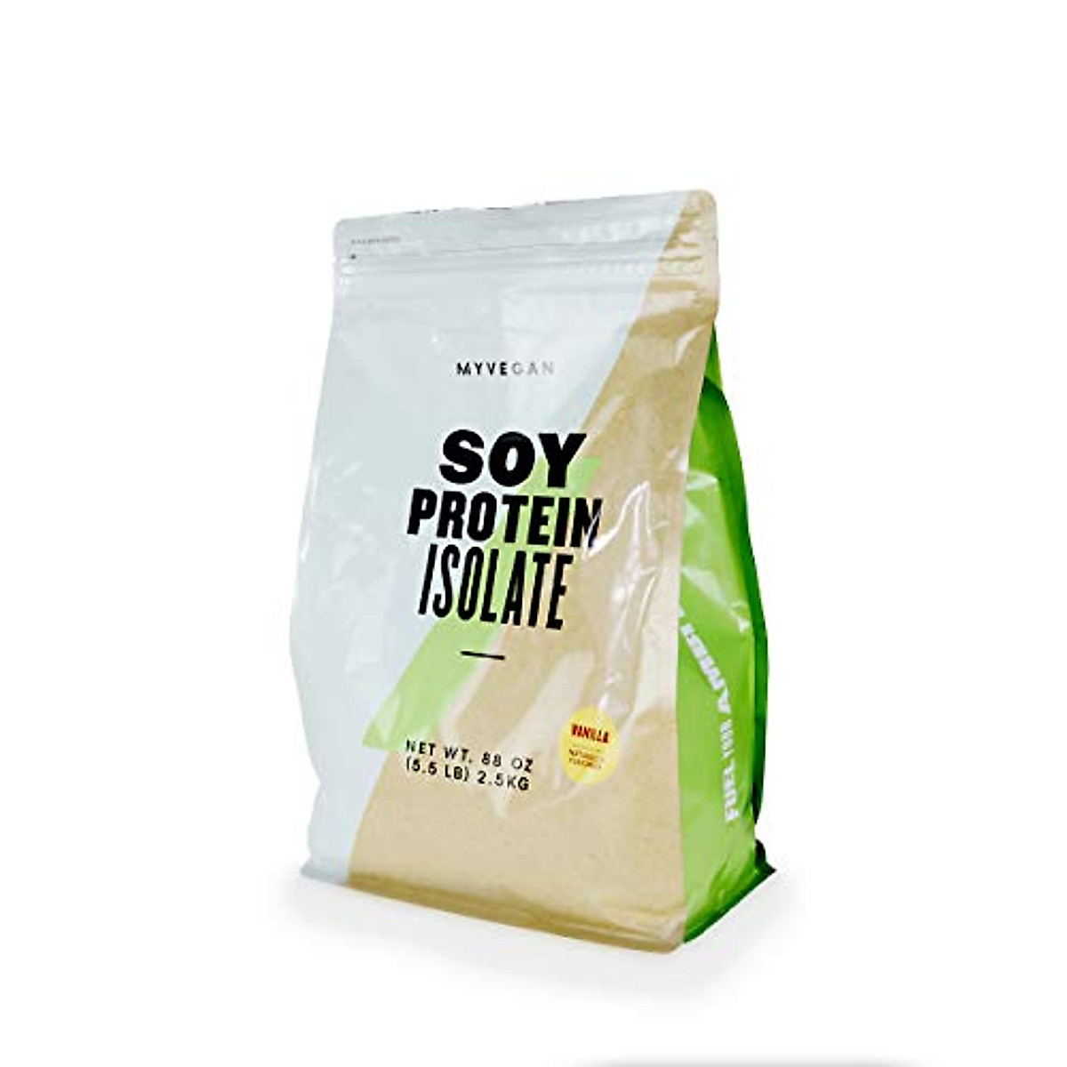 Myprotein® MYVEGAN Soy Protein Isolate Powder, Vanilla Stevia, 5.5 Lb (83 Servings)
