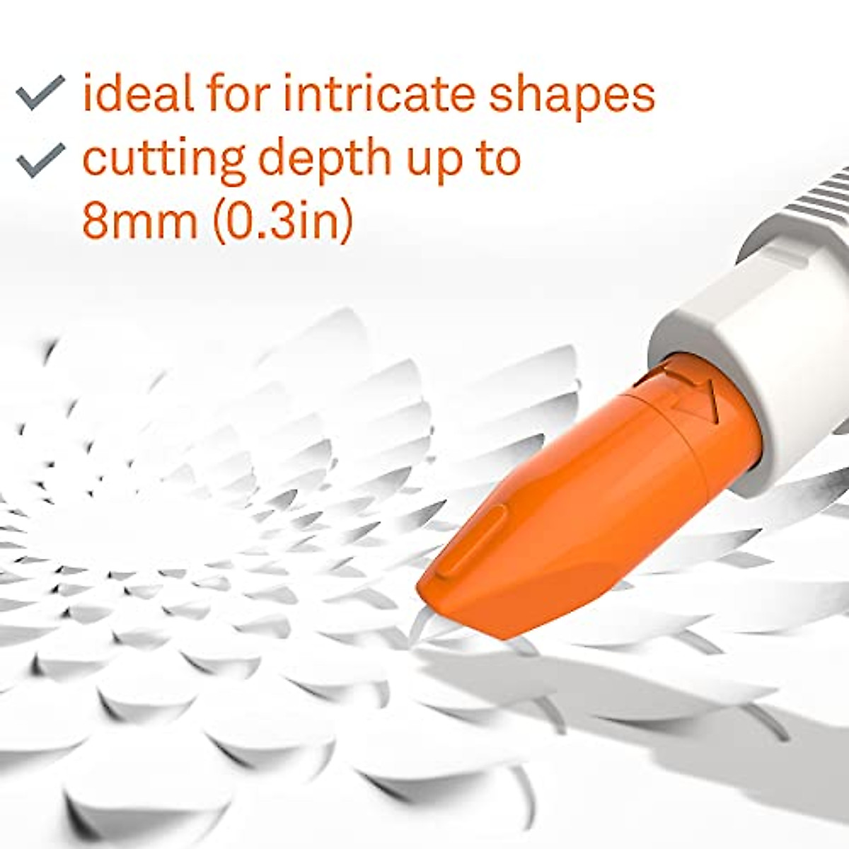 Slice 10416 New Precision Cutter 10416, Craft Cutter, Micro-Ceramic Blade Lasts up to 11x Longer Than Metal, Hobby Knife With Precision Blade, Replaceable Blade