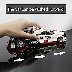 YOUHODA Sports Car Building Blocks Kits Engineering Race Car Toy Set for Kids & Teens, Collectible Model Cars Set to Build, 1:24 Scale Sports Car Model (436Pcs)