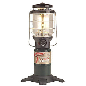 Coleman Northstar 1500 Lumens Propane Lantern + Flame King 3 Outlet Propane Distribution Post