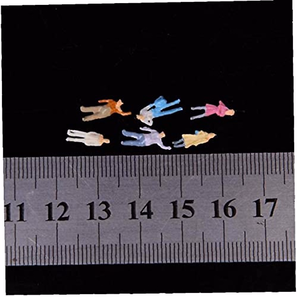 New 100pcs Painted Model Train People Figures N Gauge (1 to 150) Durable and Professional