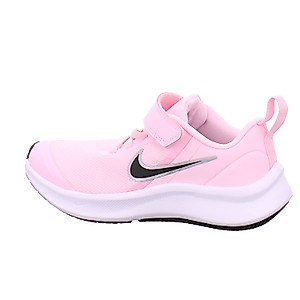 NIKE Unisex Kid's Sneakers Gymnastics Shoe, Pink Foam Black 01, 34 EU