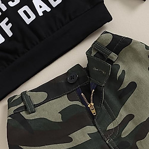 Fernvia Toddler Boys Clothes 2T 3T 4T 5T Fall Outfits Baby Hoodie Sweatshirt & Camouflage Pants Set Kids Winter Sweatsuit