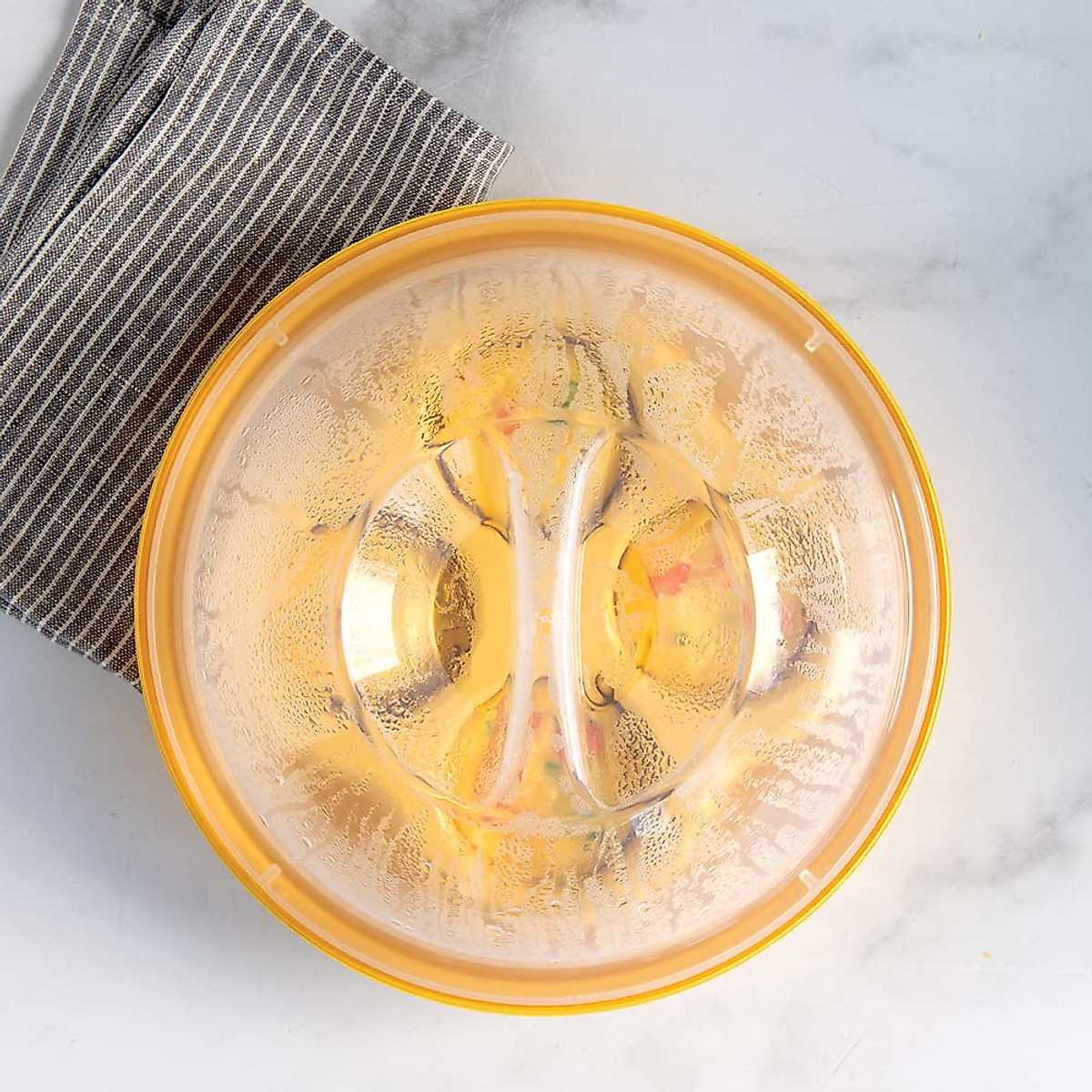 Nordic Ware Egg Bites Pan Microwave Cookware, 4 Cavities, 1/4 Cup Cavities