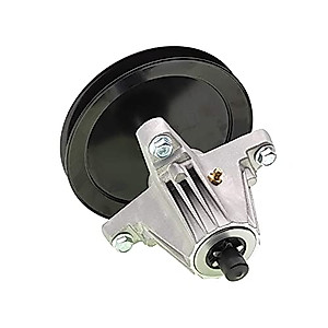 OKH New Parts Spindle Assembly Replaces Lawn Mower MTD 918-04865A 618-04636 918-04636 618-04636A 918-04636A with Mounting Screws in Housing