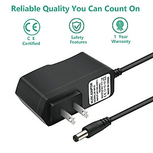 New Adapter Replacement for Hurricane SpinScrubber Brush Rechargeable Power Battery Charger