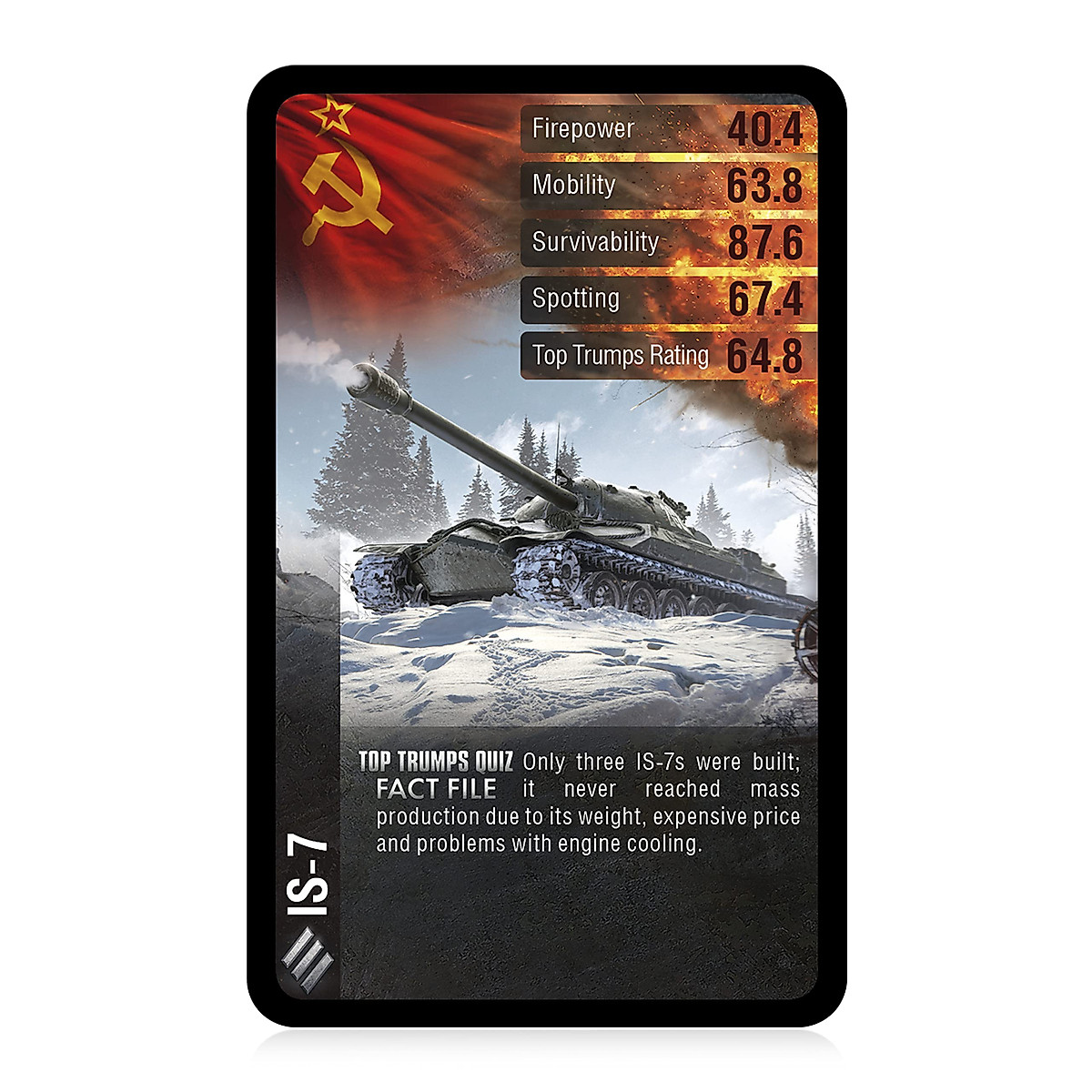 Top Trumps Card Game World of Tanks - Family Games for Kids and Adults - Learning Games - Kids Card Games for 2 Players and More - Kid War Games - Card Wars - for 6 Plus Kids