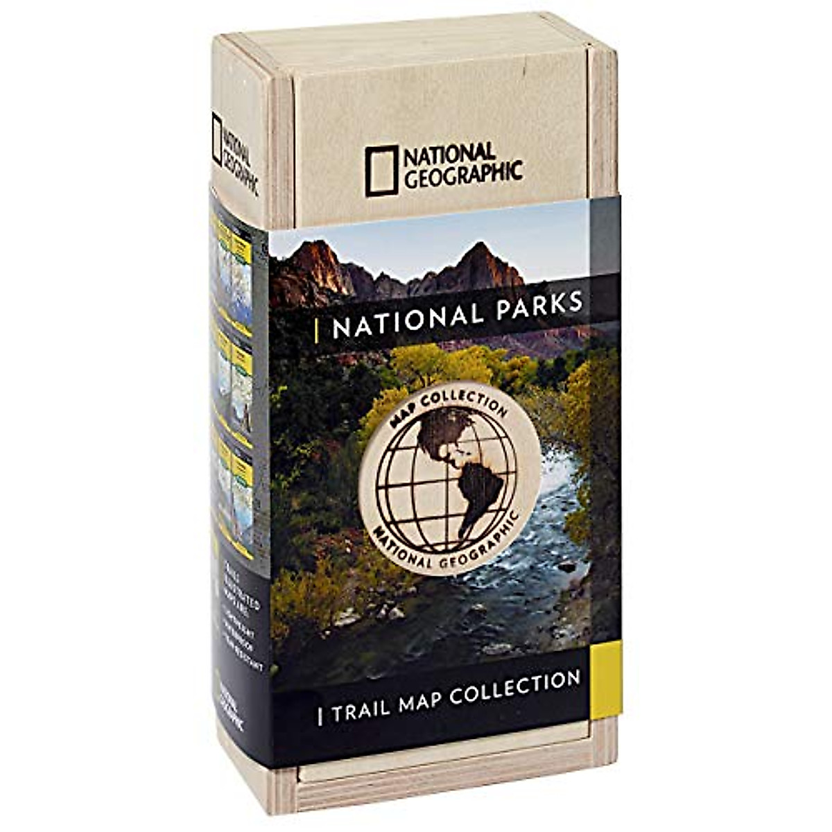 National Parks Trail Map Collection [boxed set] (National Geographic Trails Illustrated Map)
