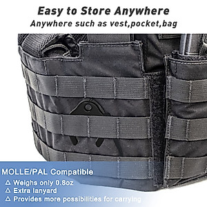 Door Jam (Pack of 4), Tactical First Responder Door Stop for Law Enforcement, Police, Emergency Medical Services and Home Use - Keep Doors from Closing with Soft Urethane Wedge