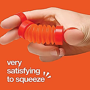 Finger Poppers Fidget Toys, Stocking Stuffer Pack of 10 Finger Fidgets for Men, Women, and Young Adults, Finger Strengthener and Exerciser Sensory Toy, Occupational Therapy Toys