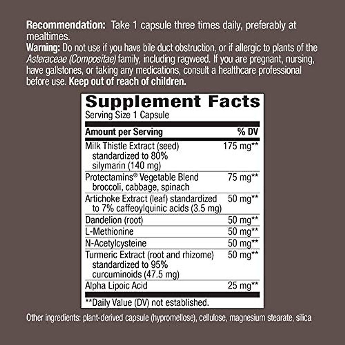 Nature's Way Super Thisilyn Advanced Detox Formula LIver Support, 60 VCaps