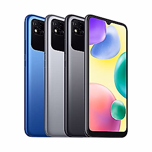 Xiaomi Redmi 10A 4G 64GB + 3GB Global Version Factory Unlocked 6.53" 13MP Camera (Not Verizon Sprint Boost Cricket Metro At&T) + (w/Fast Car Charger Bundle) (Sky Blue)