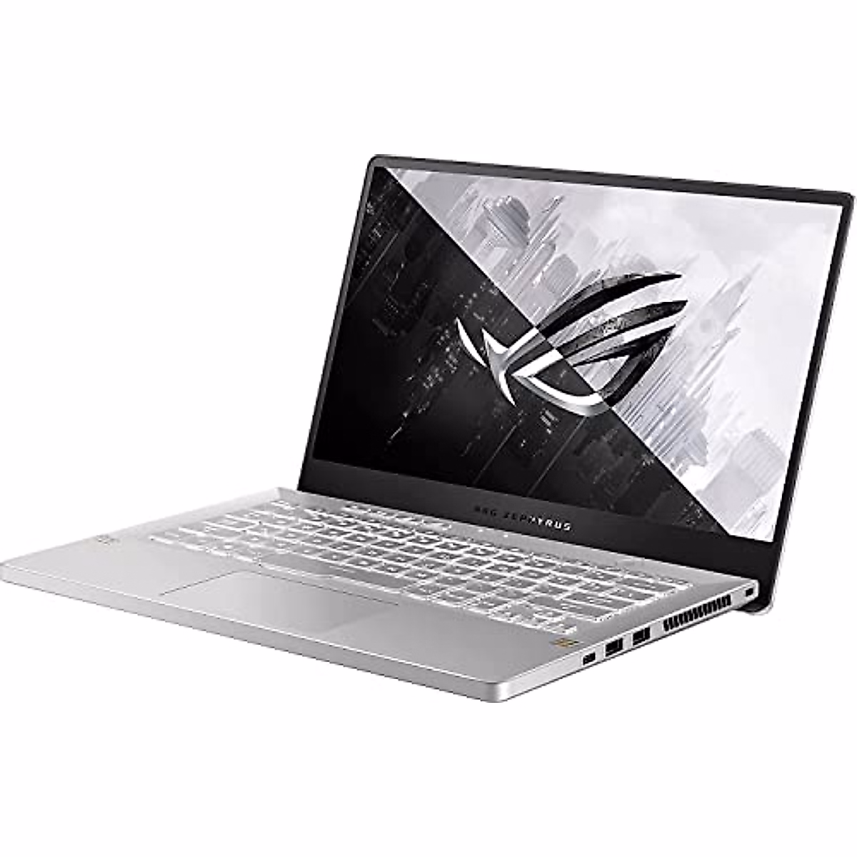 ASUS ROG Zephyrus Gaming Laptop 2022 Newest, 14 inch FHD 144Hz, AMD Ryzen 7 5800HS, 24GB RAM, 1TB SSD, NVIDIA GeForce RTX 3060, Backlit Keyboard, WiFi 6, Windows 11 Home, Bundle with JAWFOAL