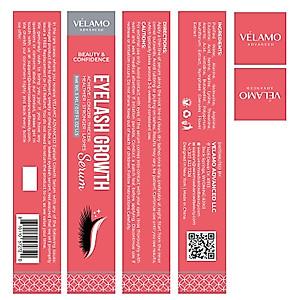 Eyelash Growth Serum, Lash Serum for Eyelash Growth, Eyelash Serum to Grow Lashes in 3-4 Weeks, Lash Growth Serum & Brow Growth Serum for Longer, Thicker, and Fuller Eyelashes, 5ML