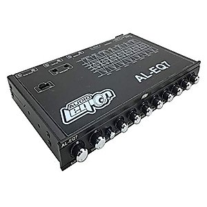 Audio Legion AL-EQ7 7 Band 1/2 DIN Car Audio Equalizer