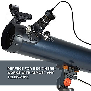 Celestron – NexImage Burst Color Solar System Imager – Astronomy Camera for Moon and Planets – 10 MP Camera for Astroimaging – High Resolution – Ultra–Sensitive ON Semiconductor MT9J003 CMOS Sensor